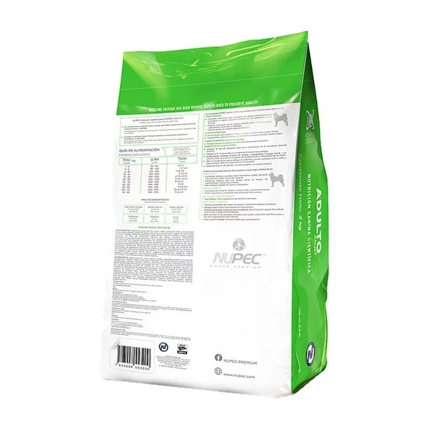 Nupec Adulto 20 Kg
