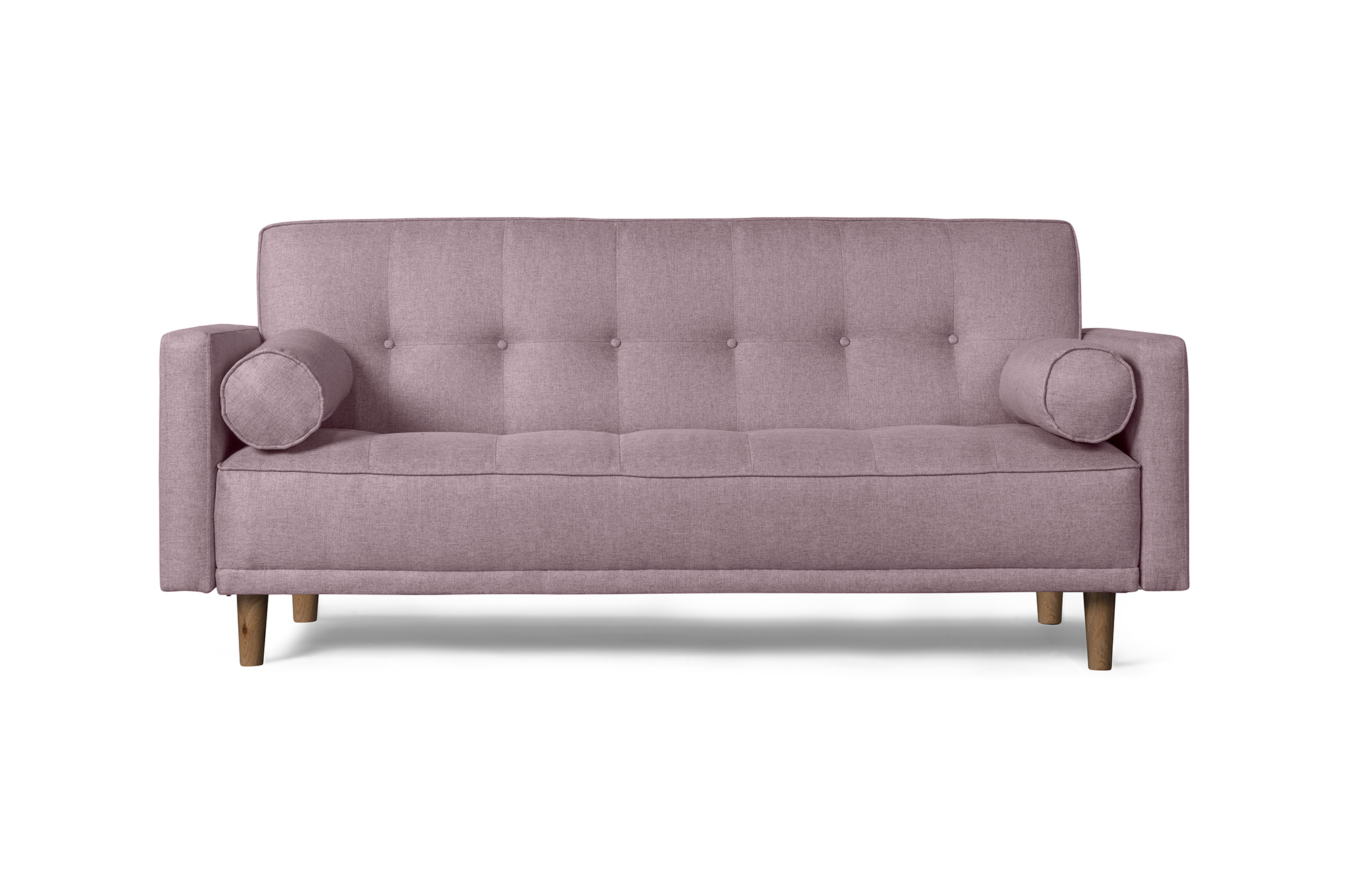 Sofá Cama Makora Emmett Palo de Rosa con Tecnología Beehive AirFlex Foam