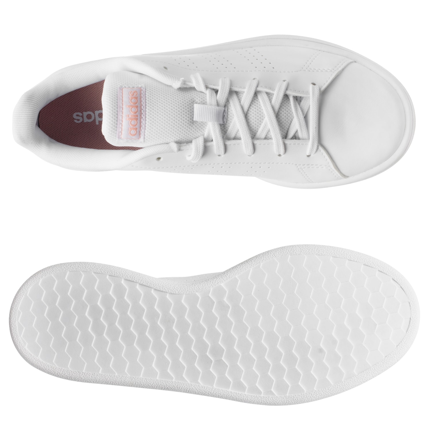 Tenis Adidas Advantage Base - EE7510 - Blanco - Mujer