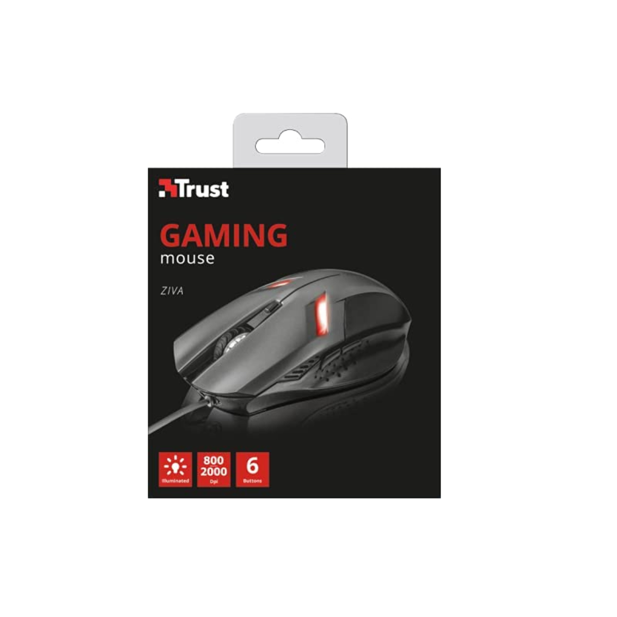 Trust Mouse Gamer Ziva