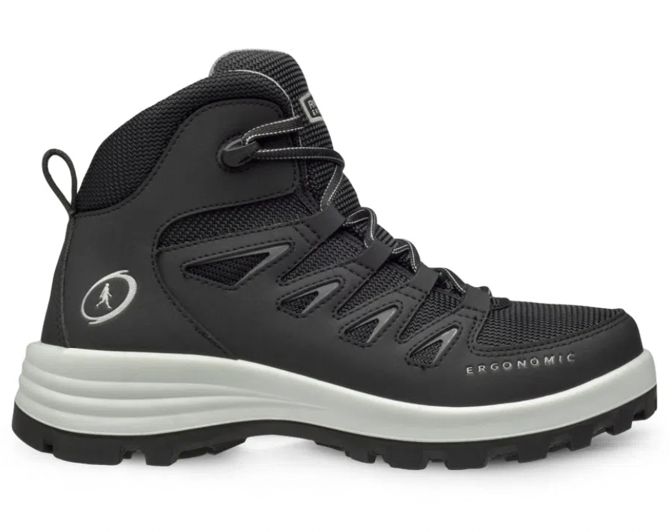 Zapato tenis de seguridad QUANTUM Negro Gris RIVERLINE