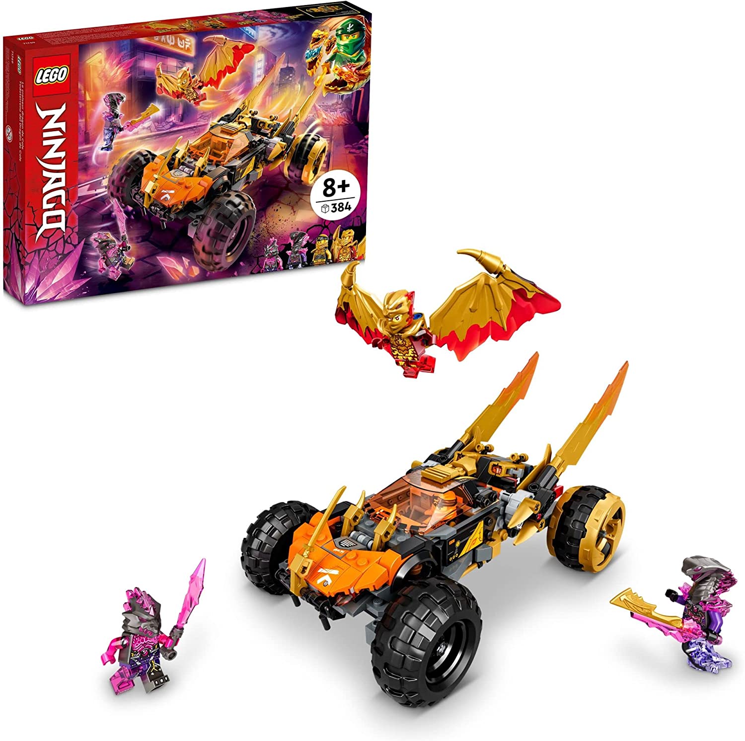 Lego Ninjago 71769 Todoterreno Del Dragón De Cole