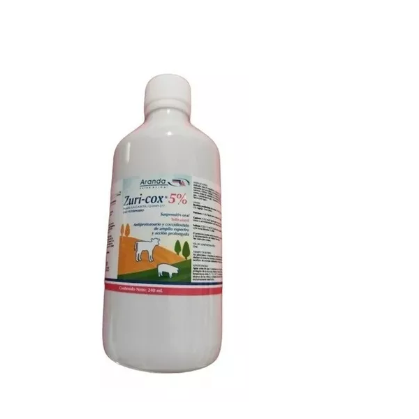 Zuri-cox 5% Toltrazuril Suspensión Oral Coccidias * 240 Ml