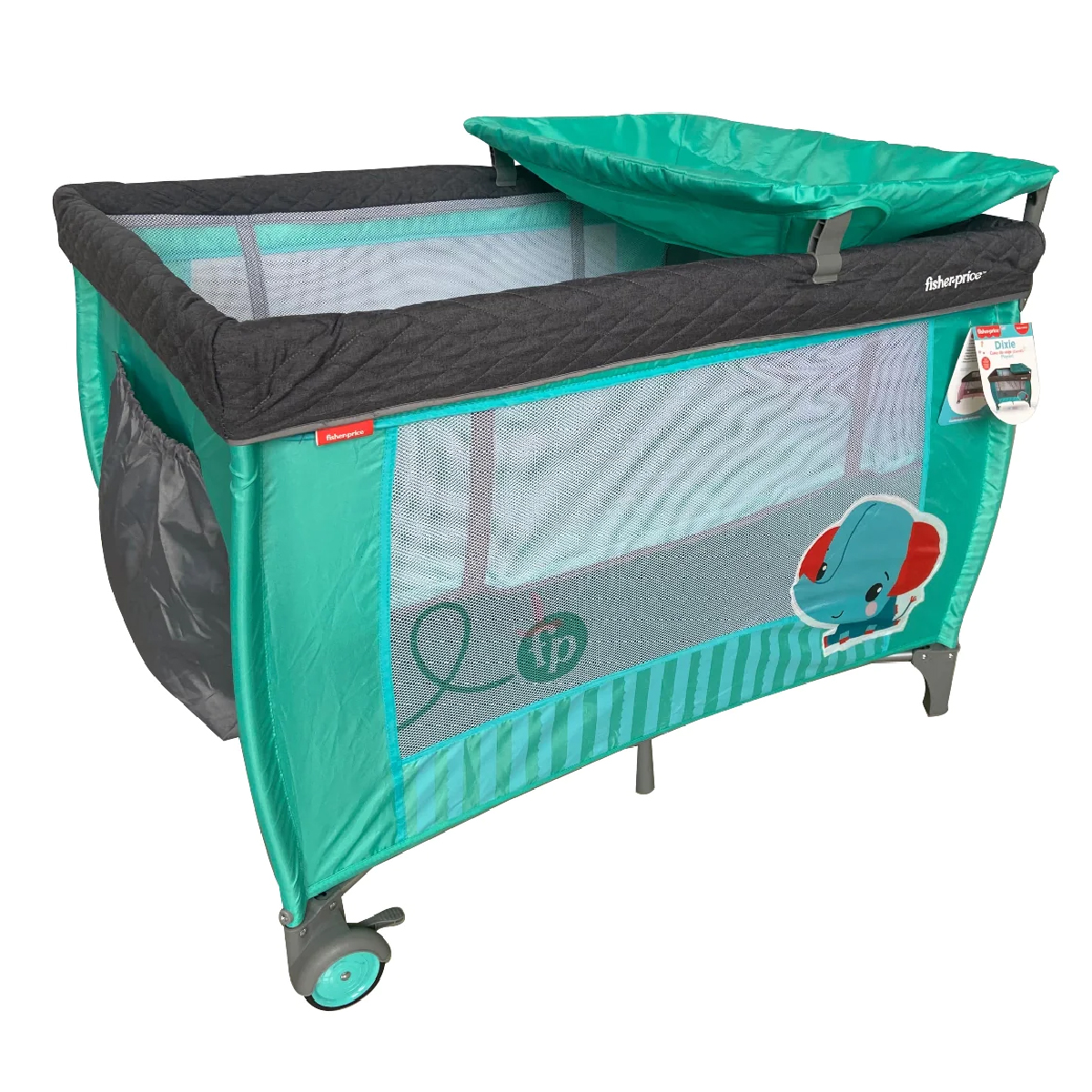 Cuna Corral para Bebe Dixie Fisher Price Verde