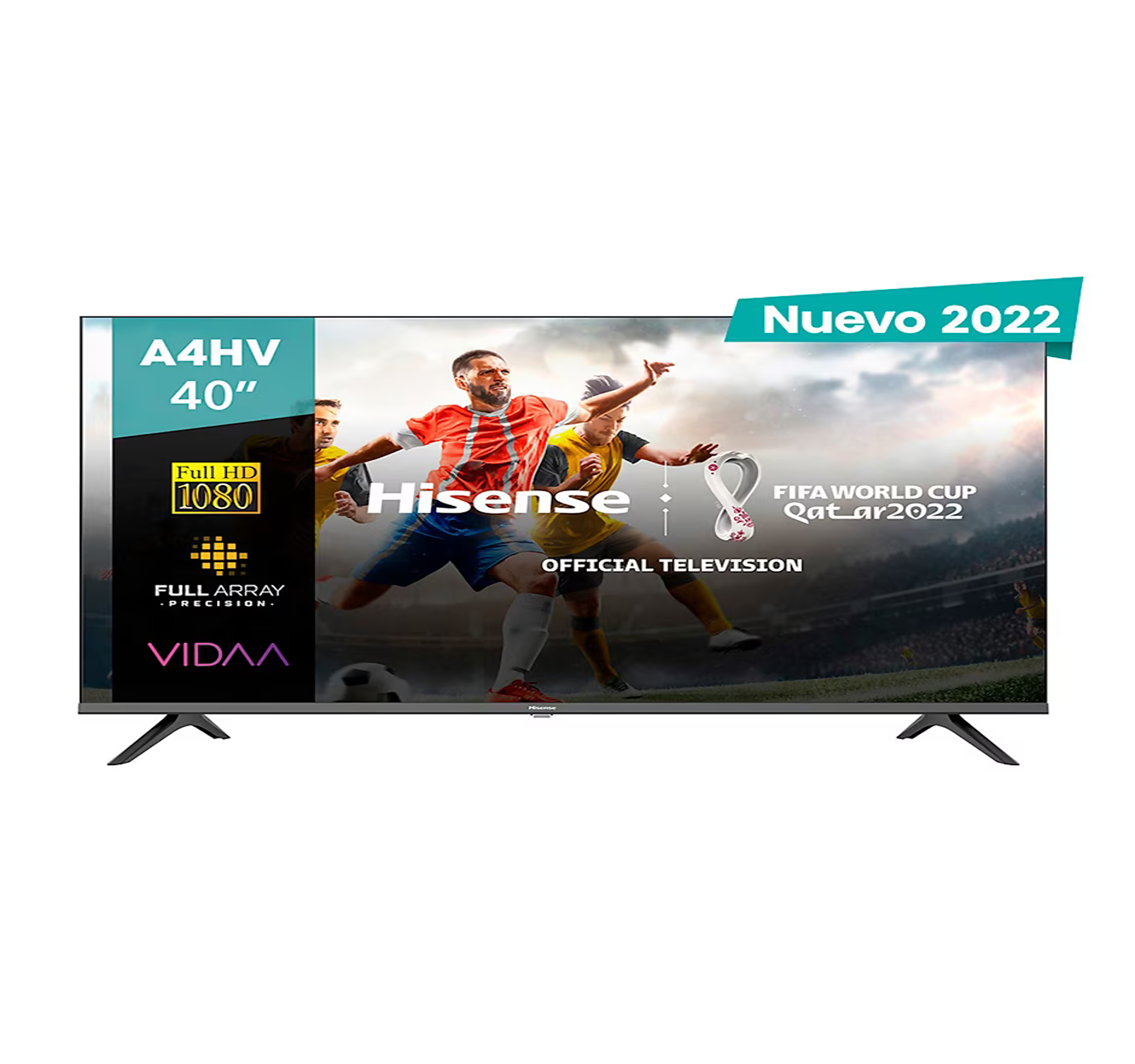 Pantalla Hisense LED Smart TV de 40 pulgadas Full HD 40A4HV
