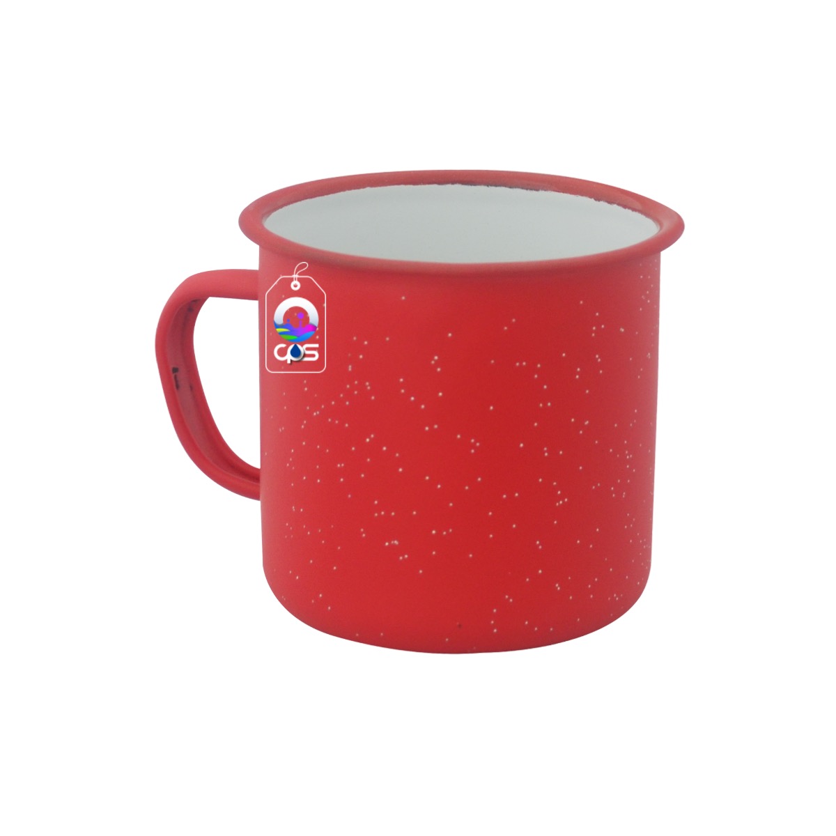 Pocillo de peltre mágico con glitter de 10 oz. Para sublimar.