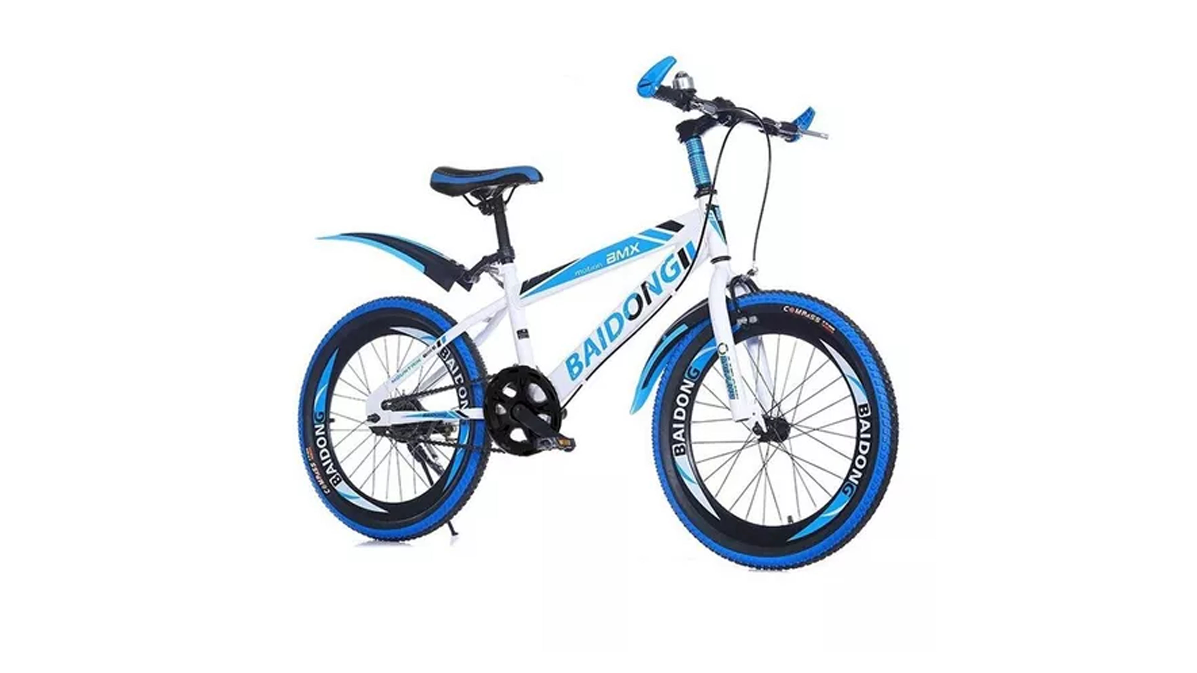 Bicicleta de Montaña Niños Rodada 20 Baidong Compraymas Color Azul