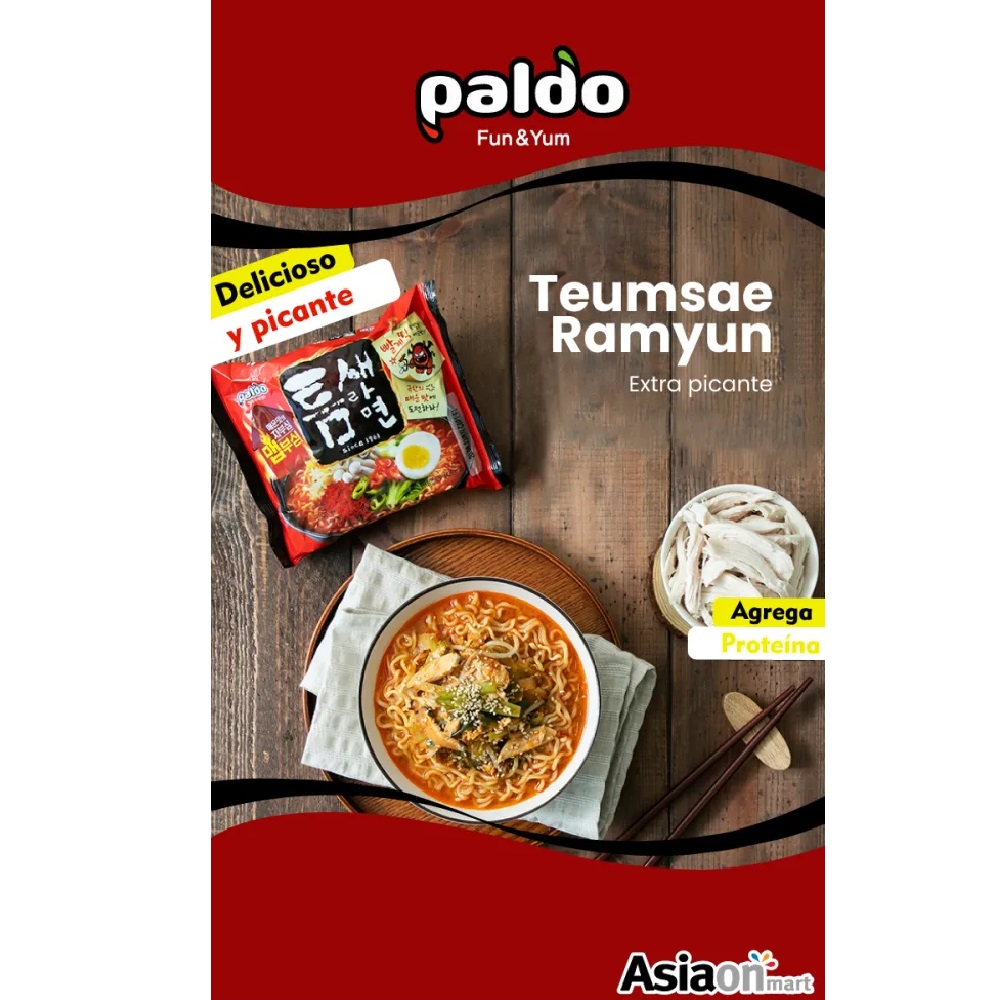 Teumsae Ramyun Paldo 5Pack