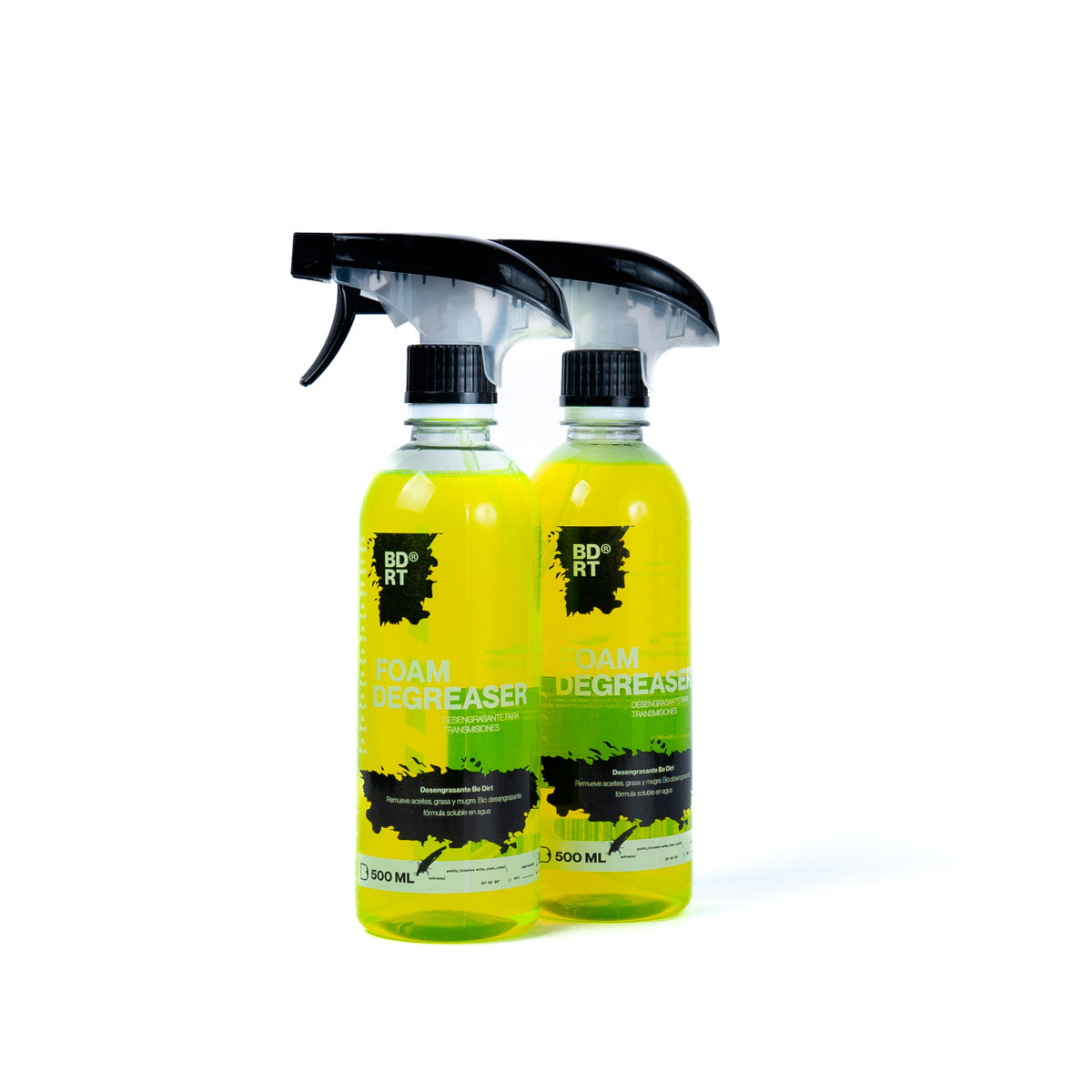 BE DIRT Desengrasante para bicicletas Foam Degreaser 500 ml