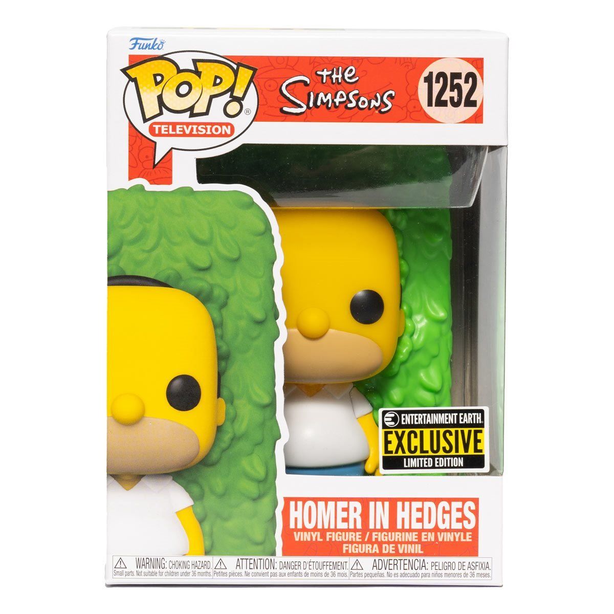 Funko Pop Animation: Los Simpsons - Homero en arbusto Edición Especial ...