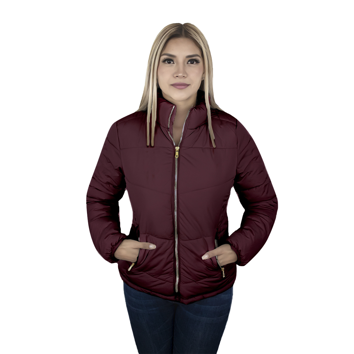 Chamarra Para Dama Tallas Extra Interior De Polar Marca London Rock