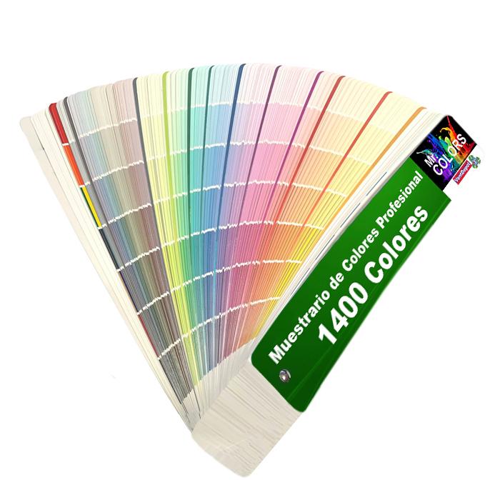 Muestra de Colores para Diseño, MXLOR-001-28, 1400 Colores, 10 Familia ...