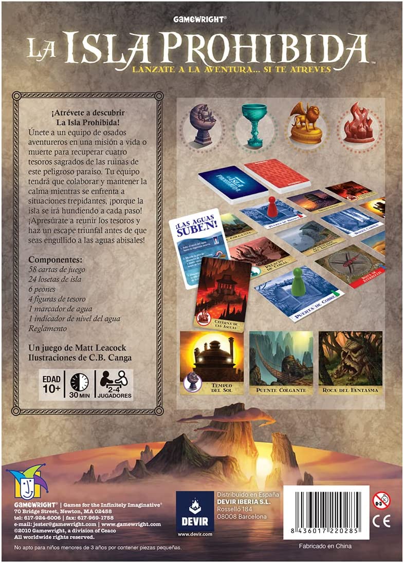 Devir Juego De Mesa La Isla Prohibida - Game Center