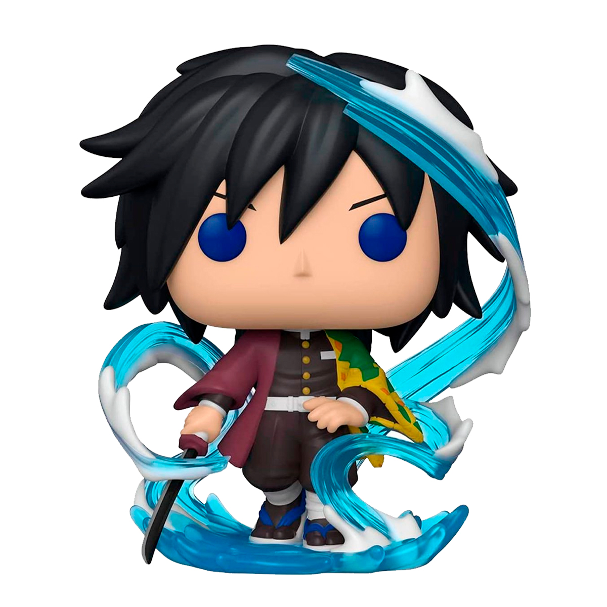 Funko Pop Giyu Tomioka #876 Exclusivo Demos Slayer Anime Figura Original