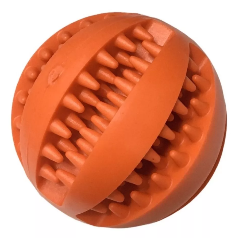 Juguete Pelota Para Croquetas Perro Resistente Chica.