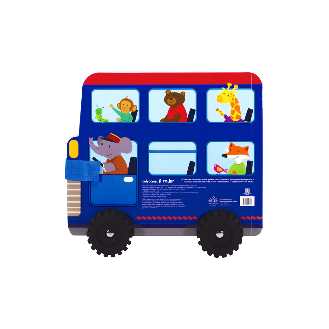 Libro Infantil A Rodar: El autobús
