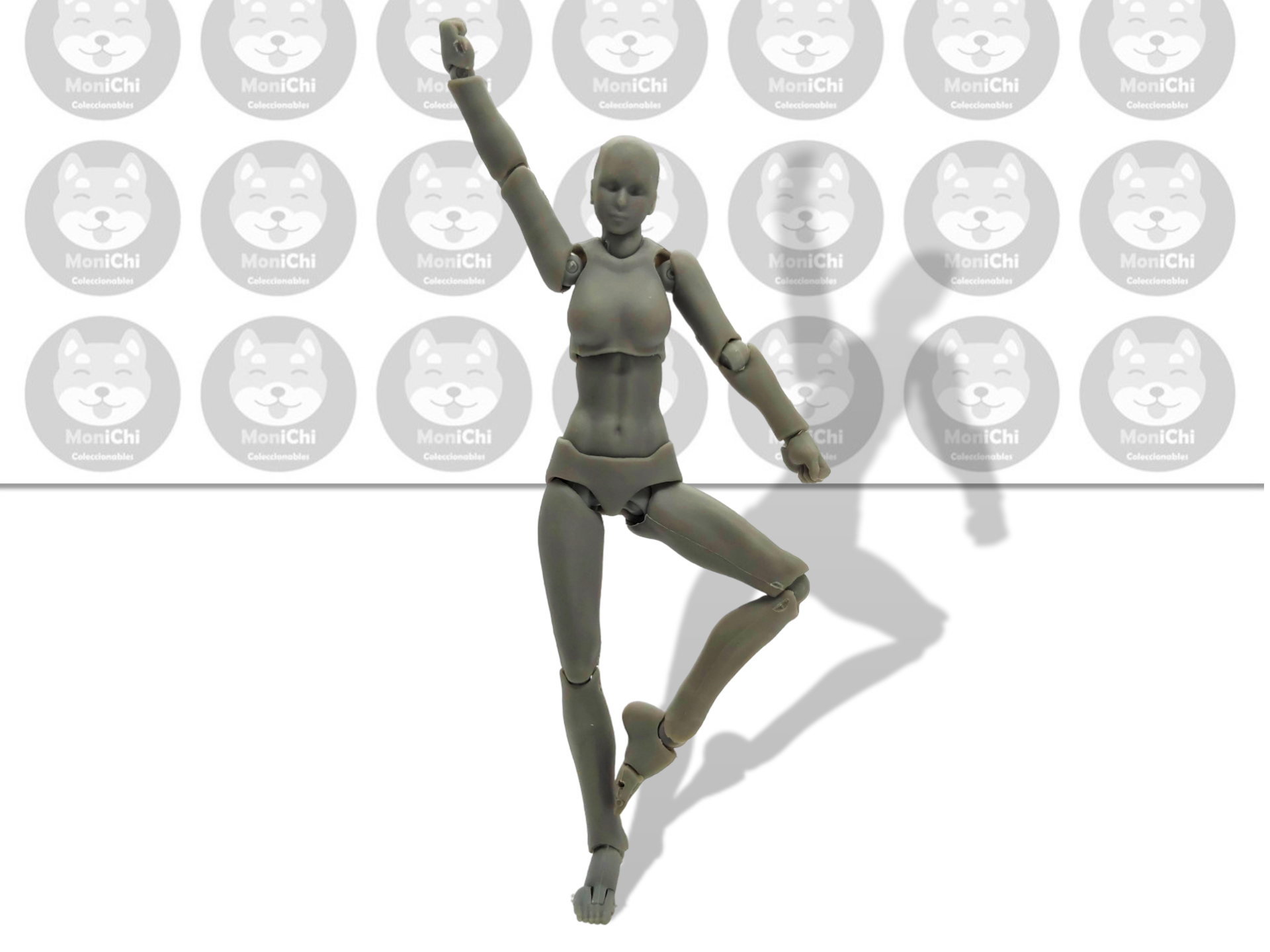 Archetype She Mujer Chan Body Basic Grey Gris Figma Figura