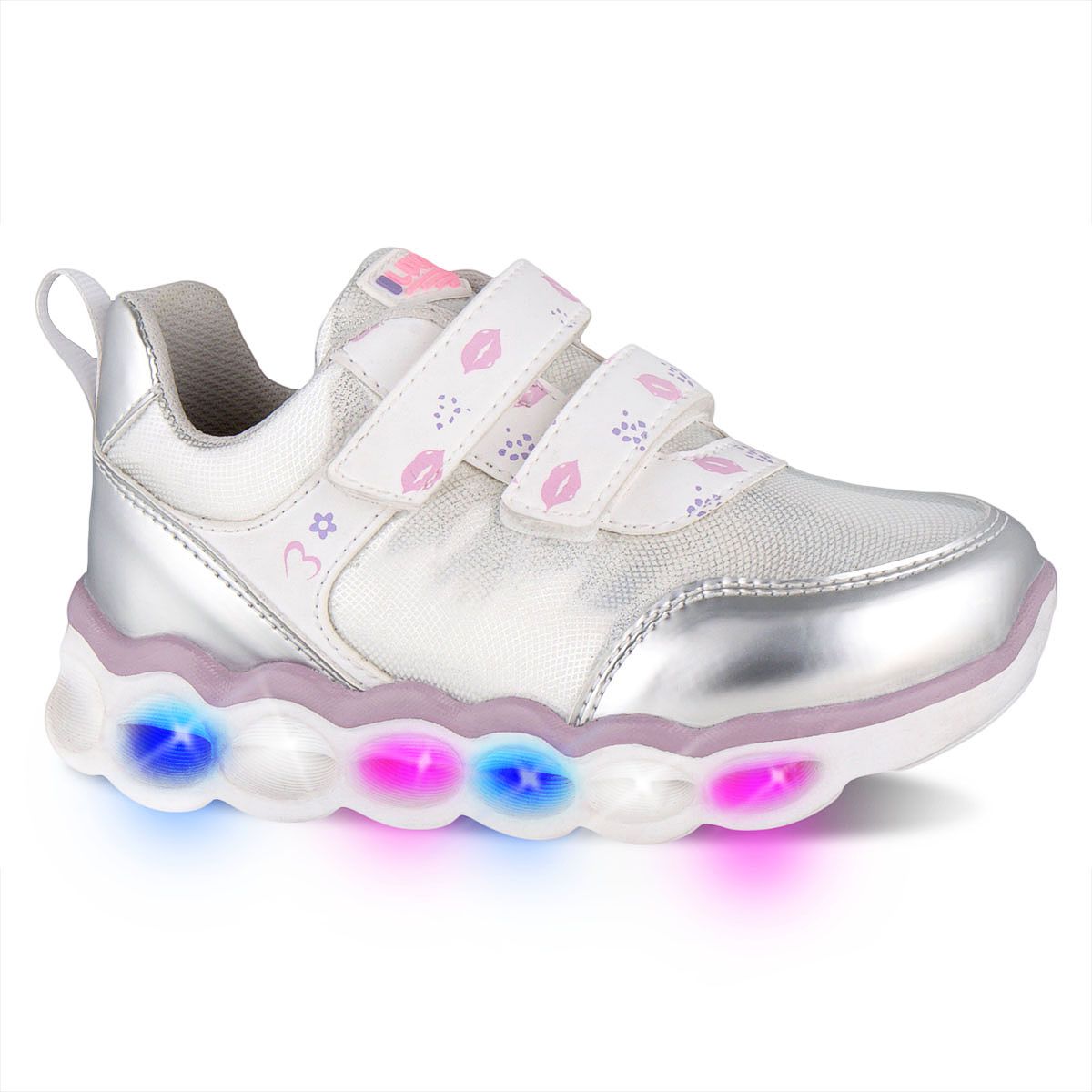 Tenis Con Luces Para Niña Marca Lucho Modelo 701