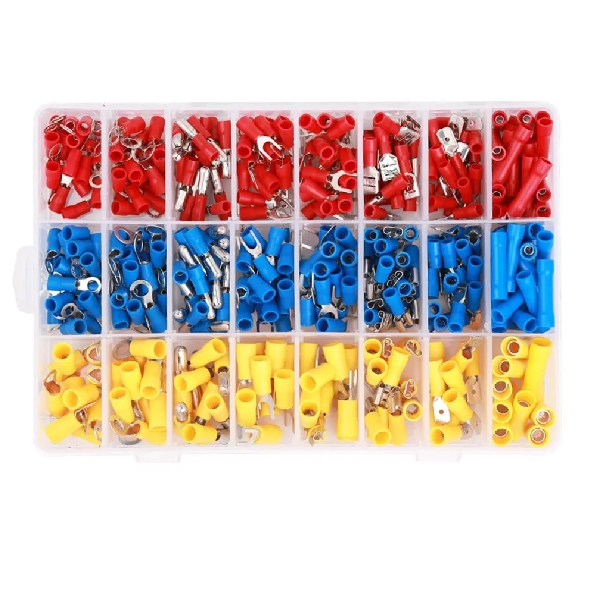 Kit De Terminales De Cable Eléctrico Aislados Conectores