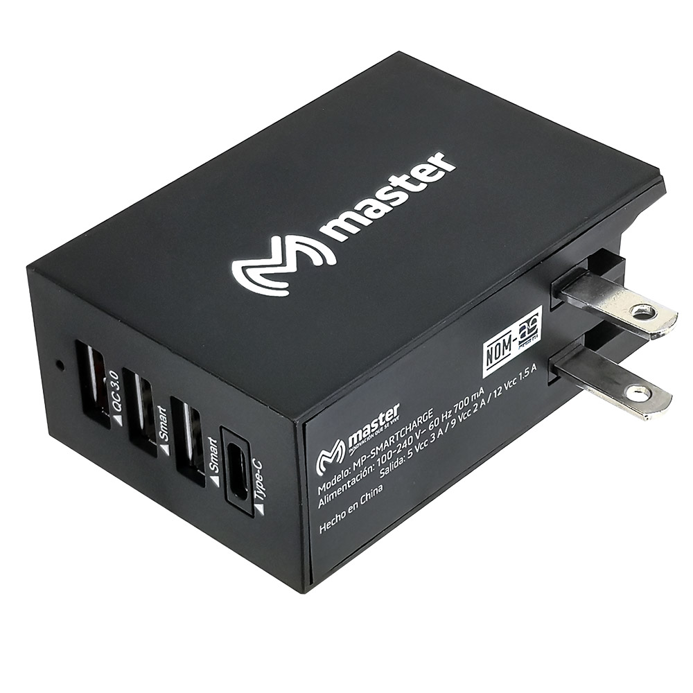 Cargador universal USB Master MP-SMARTCHARGE