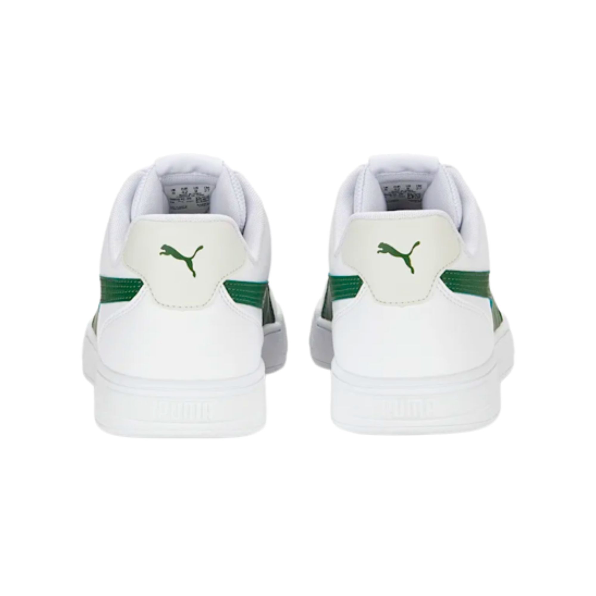 Tenis Puma Caven Low Blanco con Verde Hombre Originales 38081026