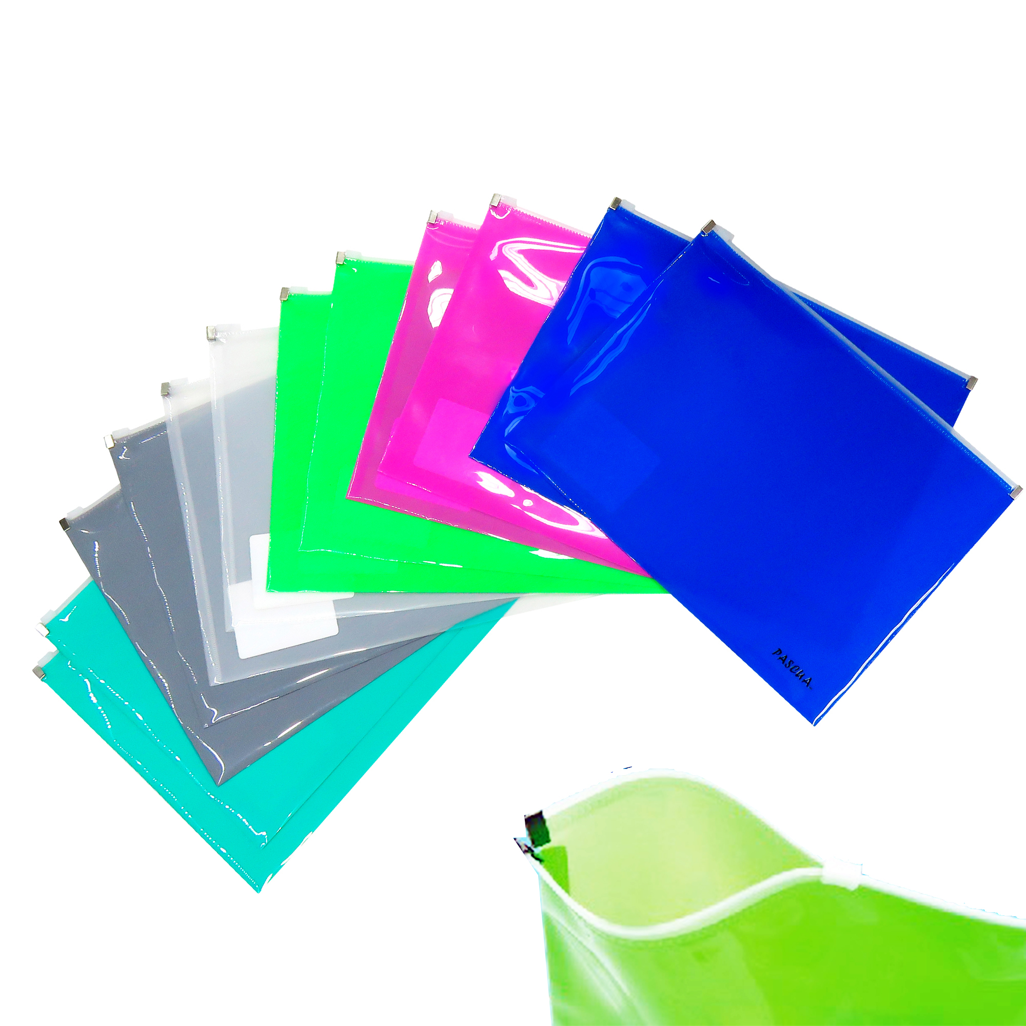 Sobre De Plastico Con Cierre Hermético 10 pzas tamaño Carta y A4 para ...