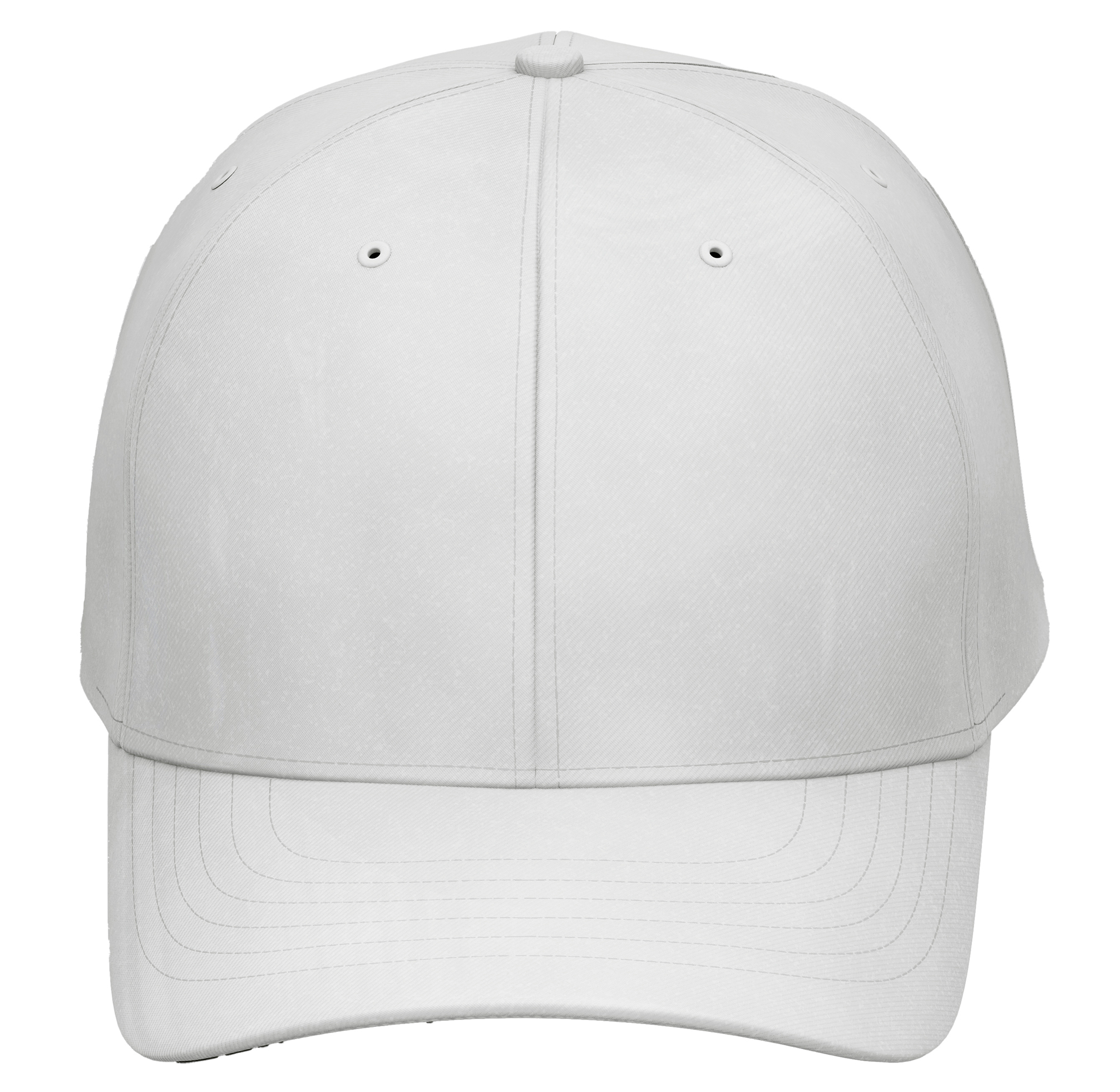 Gorra Blanca Flexible Lisa Deportiva