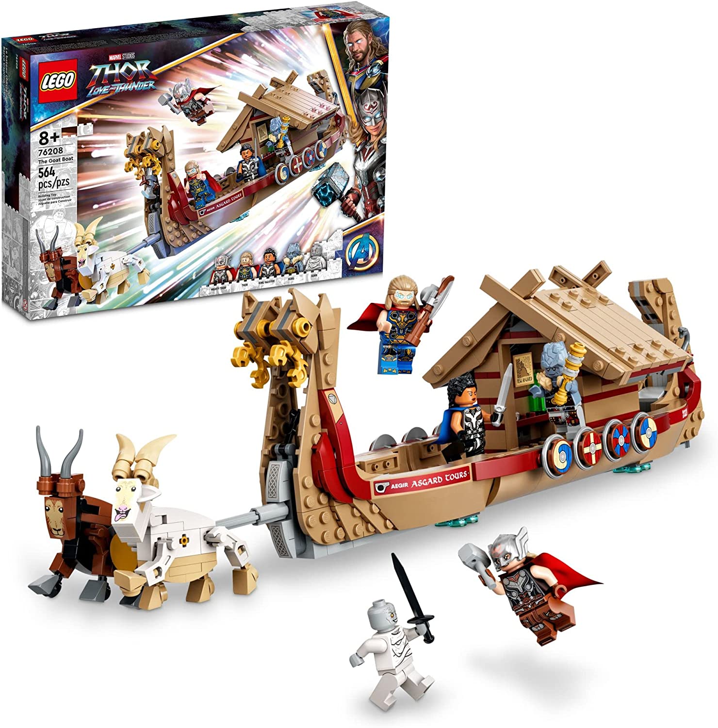 Lego Set Marvel Thor El Barco Caprino - Game Center