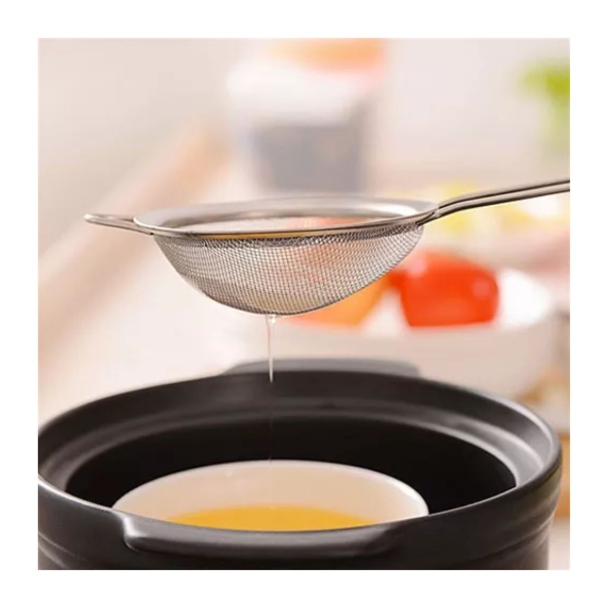 Coladores Cernidores Escurridor Acero Inoxidable Juego 4 Pzs