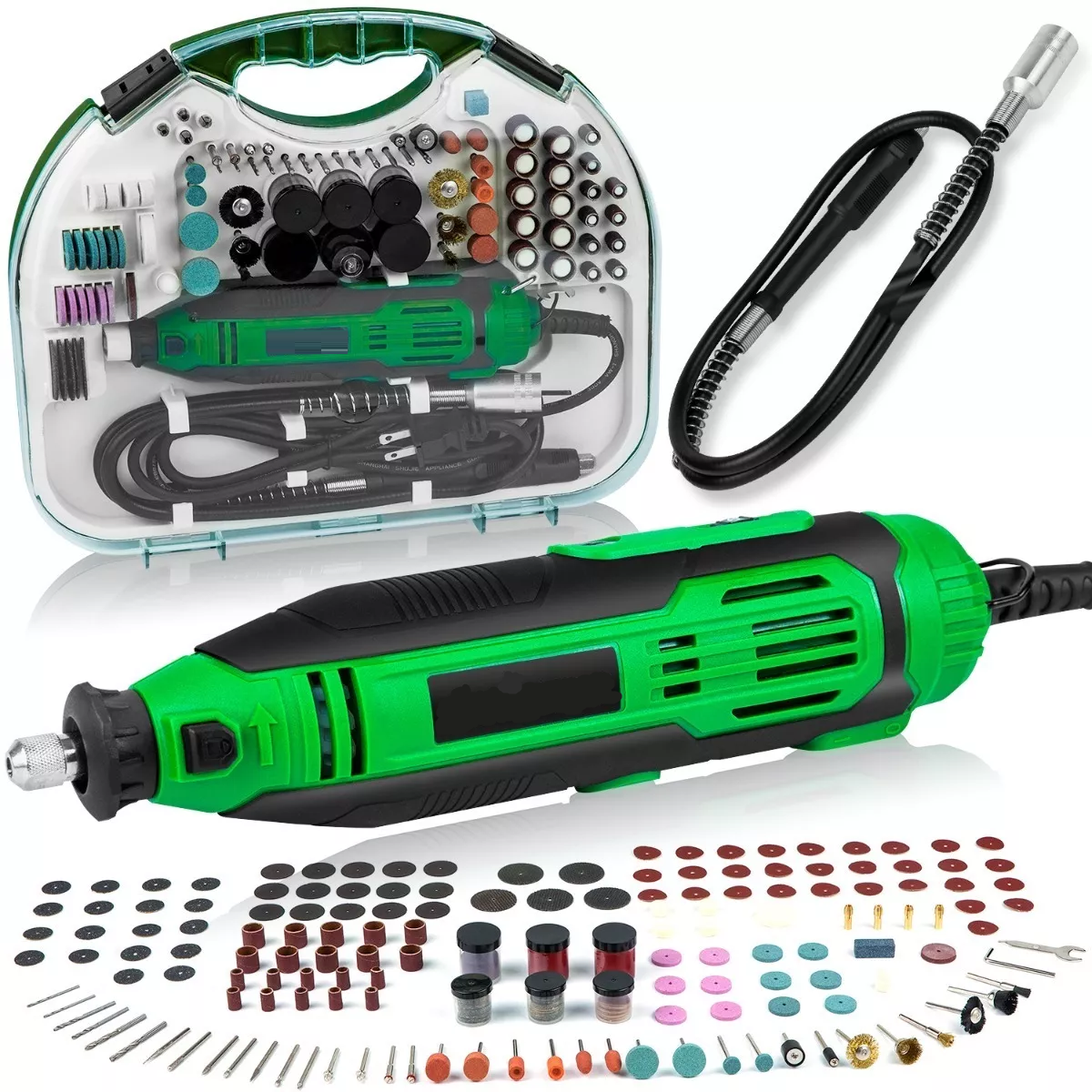 Mini Taladro Mototool Con 211 Piezas 135w