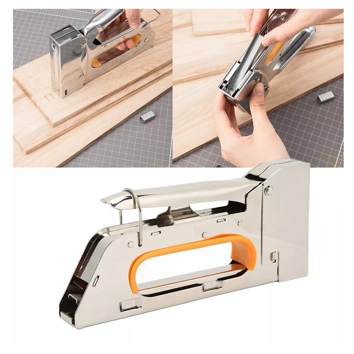 Engrapadora Tipo Pistola Para Tapiceria Con 2400 Grapas