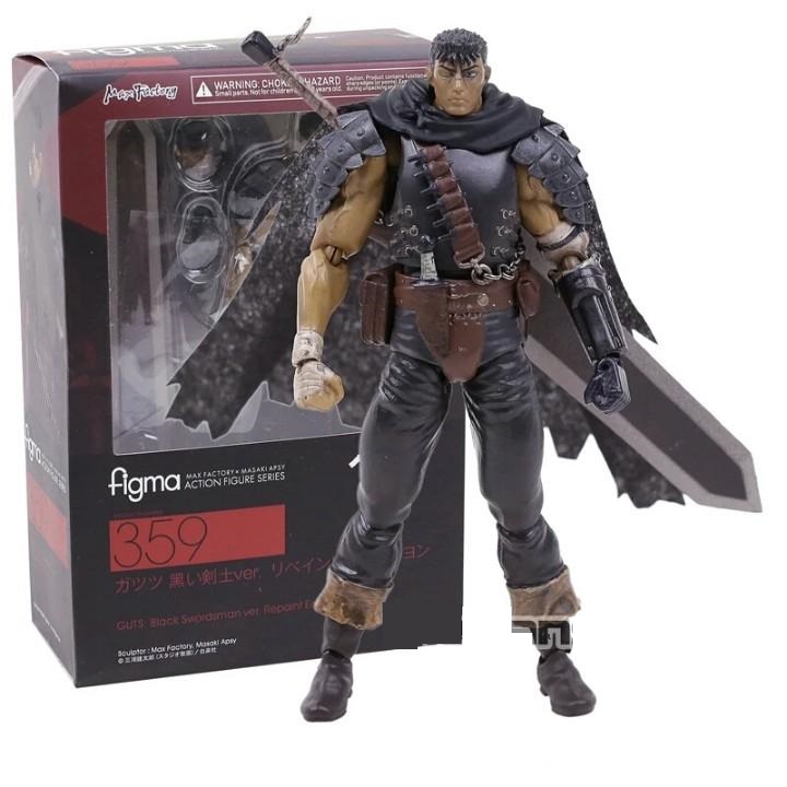 Guts Black Swordsman 359 Berserk Figma Figura Anime