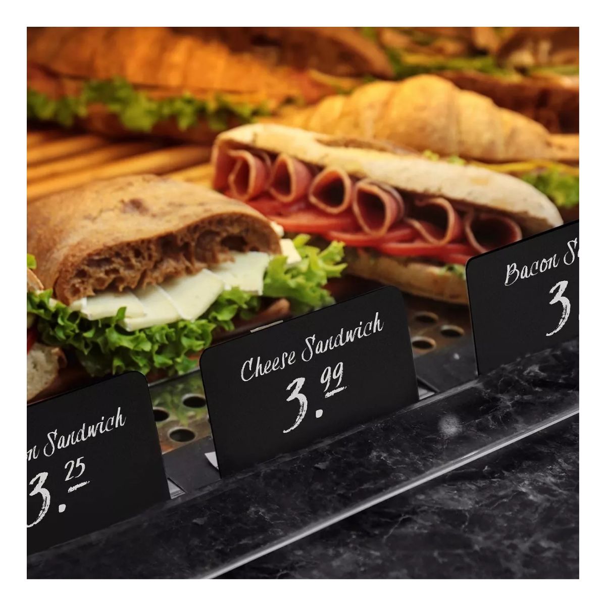 Mini Letreros De Pizarra 10 Etiquetas De Pizarra Pequeñas