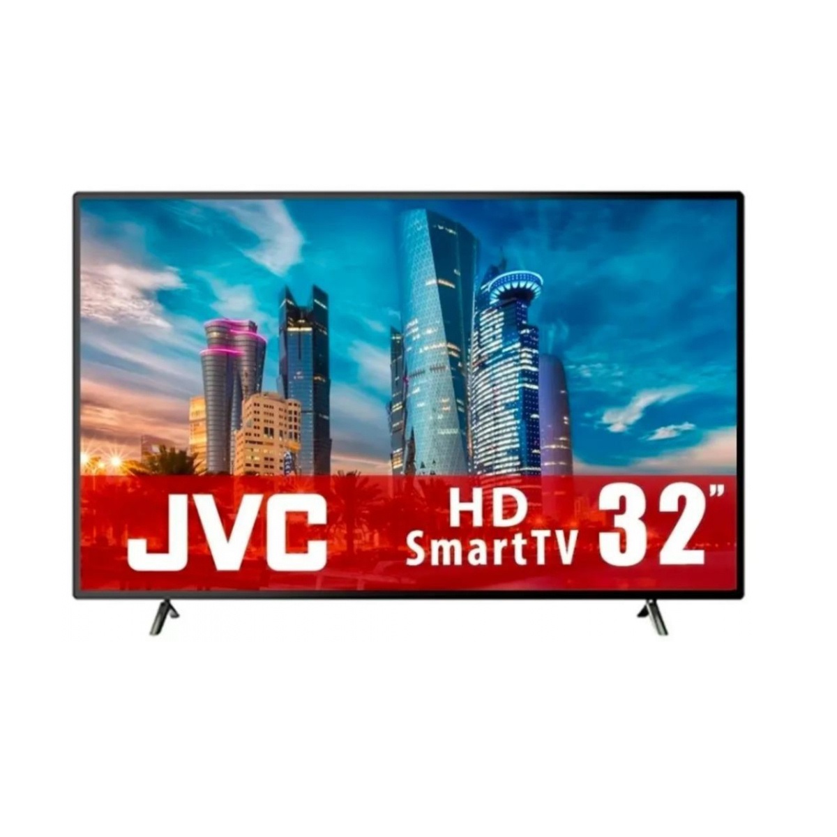 Pantalla Jvc Smart TV SI32R, Roku Tv 32 Pulgadas HD 60 Hz Led Negro