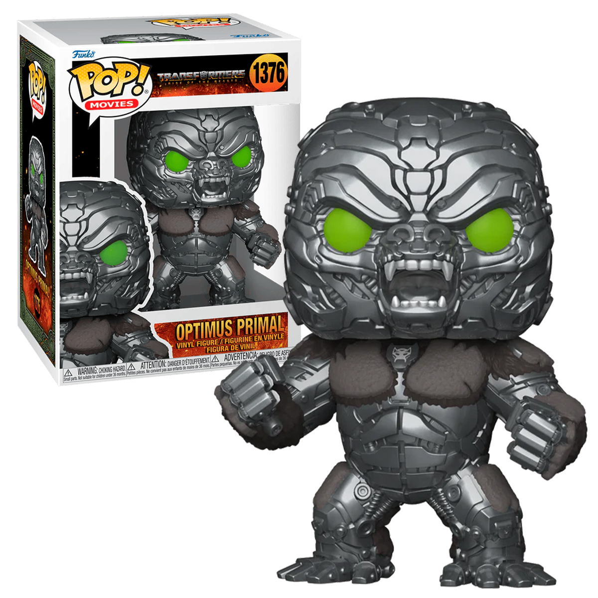 Funko Pop Optimus Primal #1376 Transformers El Despertar De las Bestias ...