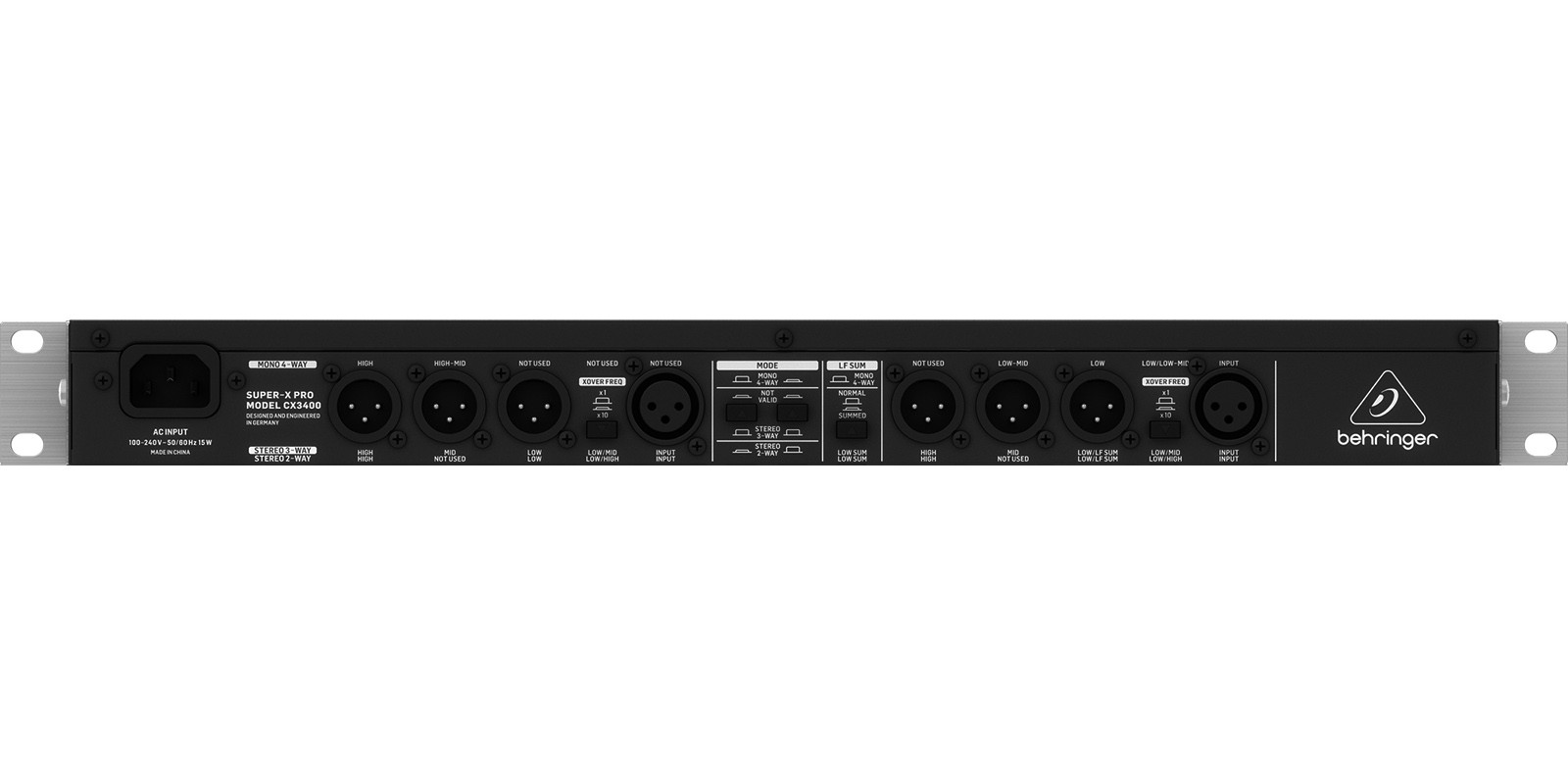 Crossover BEHRINGER electronico CX3400V2