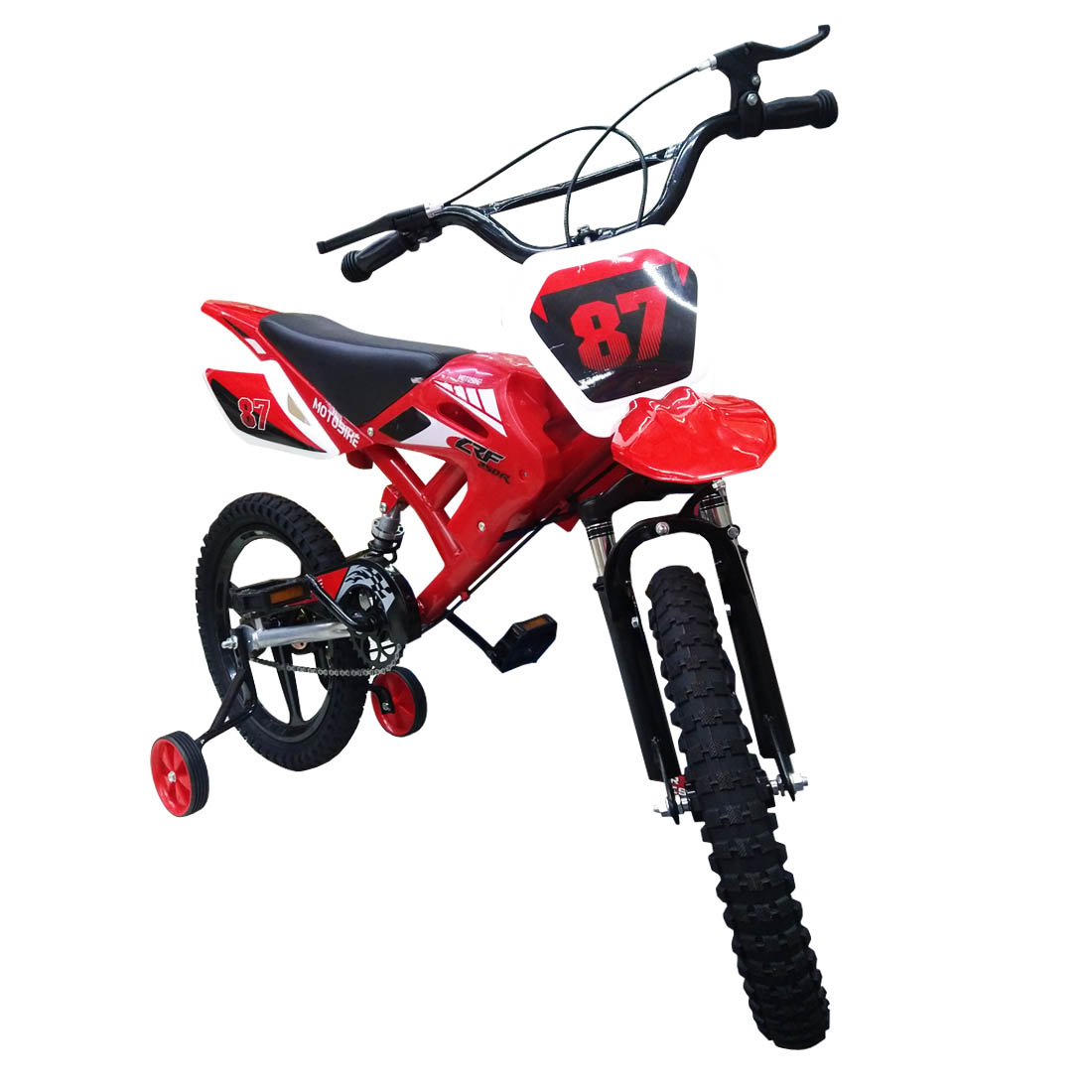 Bicicleta de Lujo Tipo Motocross R12 AEIOU BCP128 Rojo
