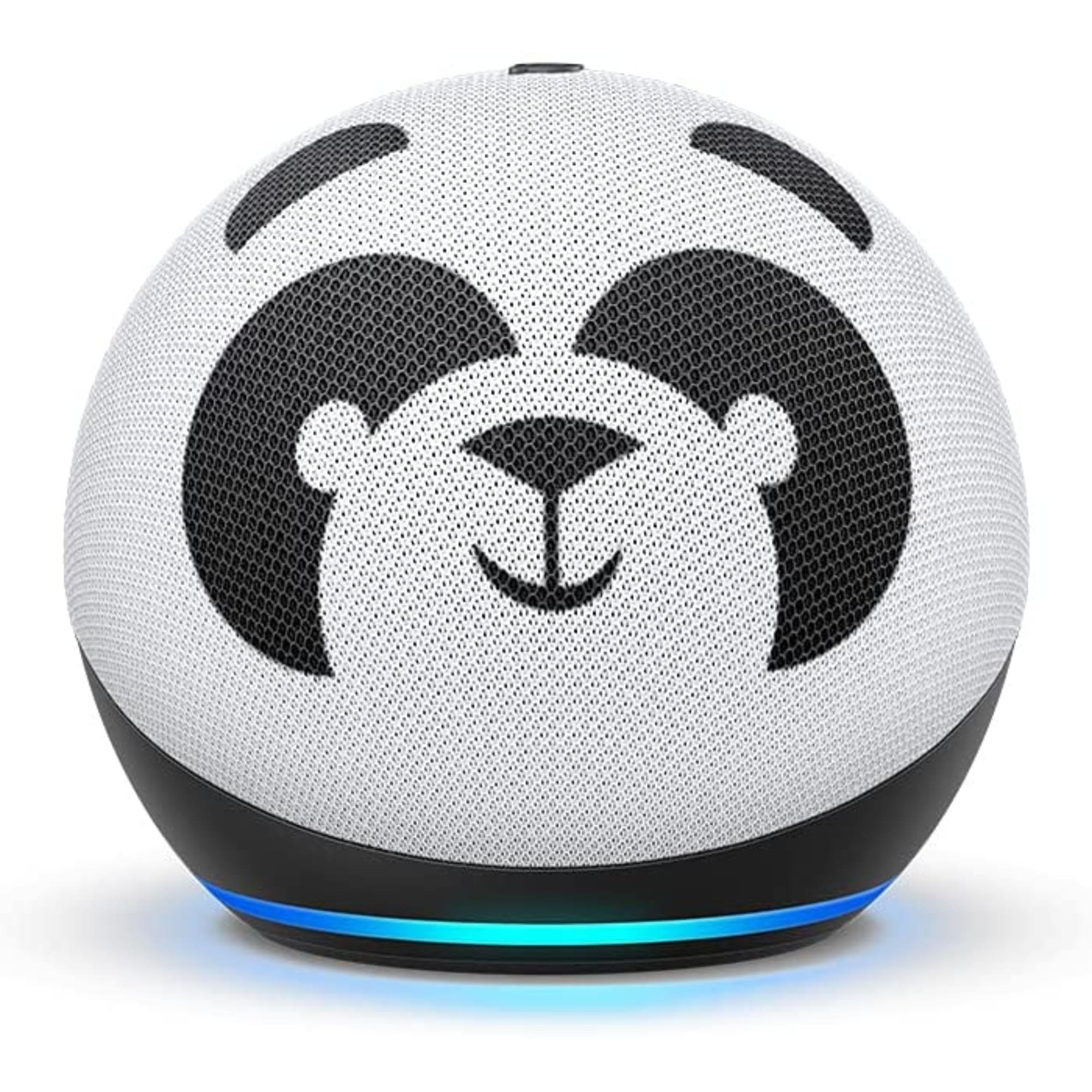 Amazon Echo Dot 4th Gen con asistente virtual Alexa para niños, Panda