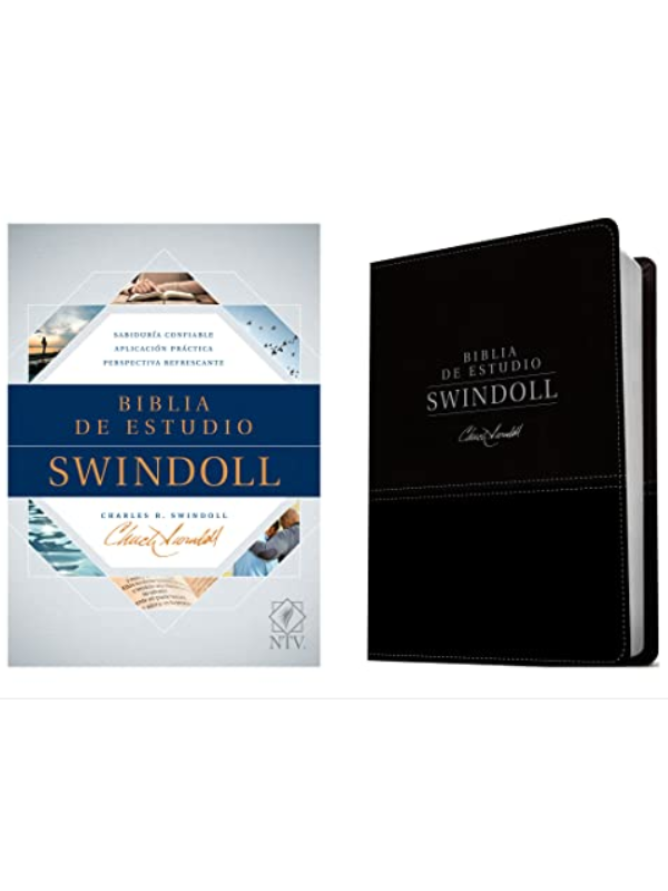 Biblia De Estudio Swindoll Ntv Negro