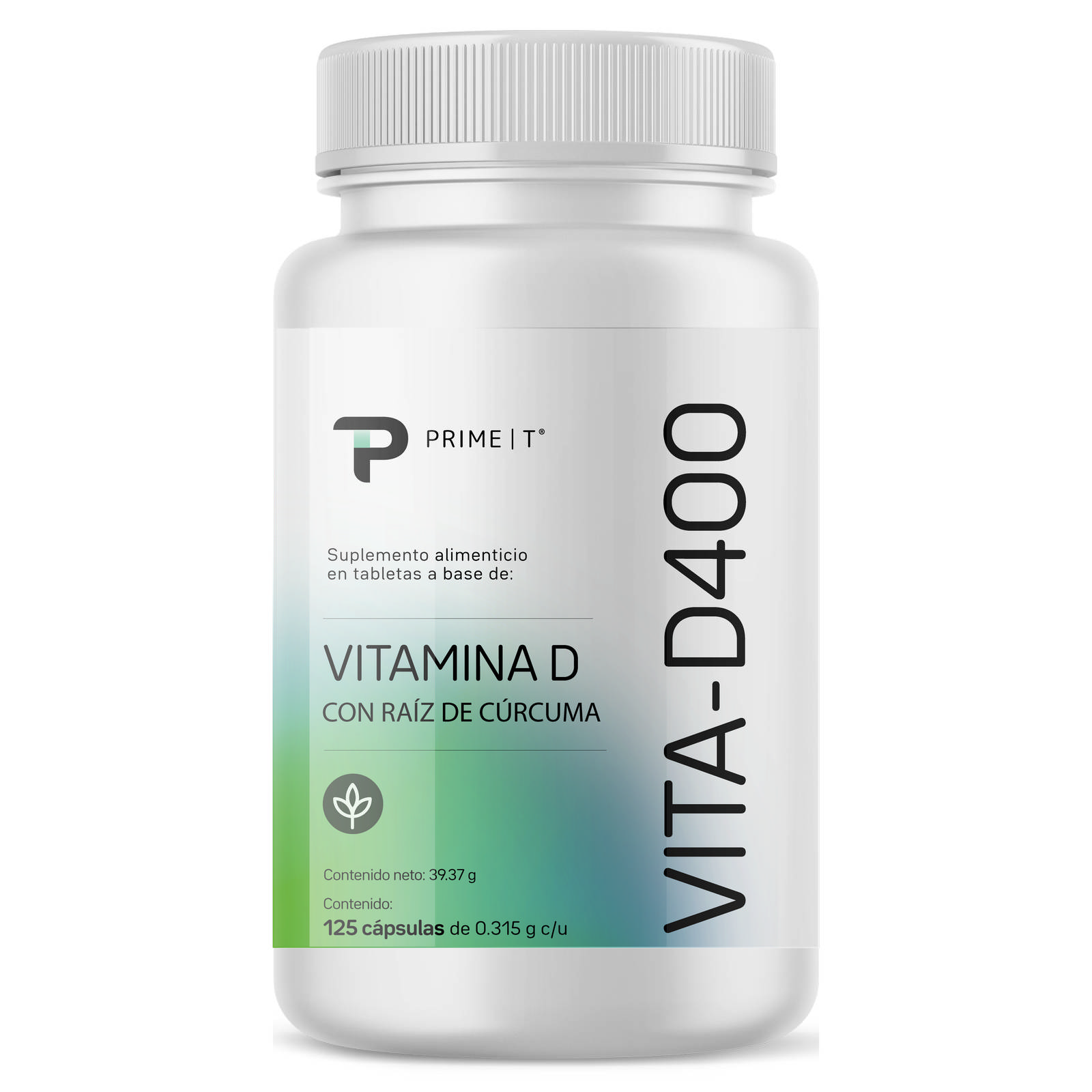 Vitamina D3 VITA-D400 con Cúrcuma 400 UI