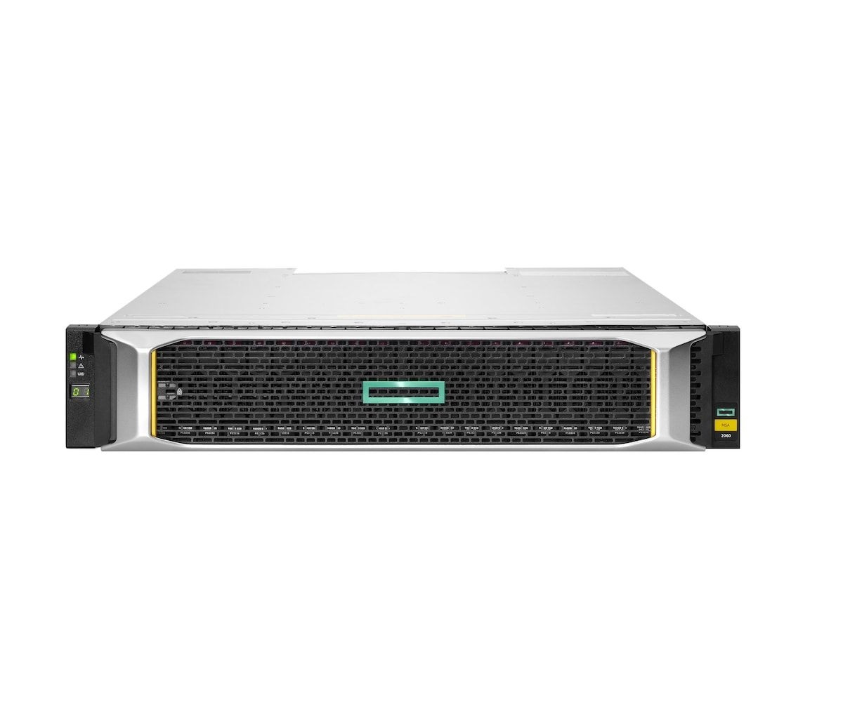 HPE MSA 1060, máx. 368TB, Controlador Doble, 12Gbits, 2U