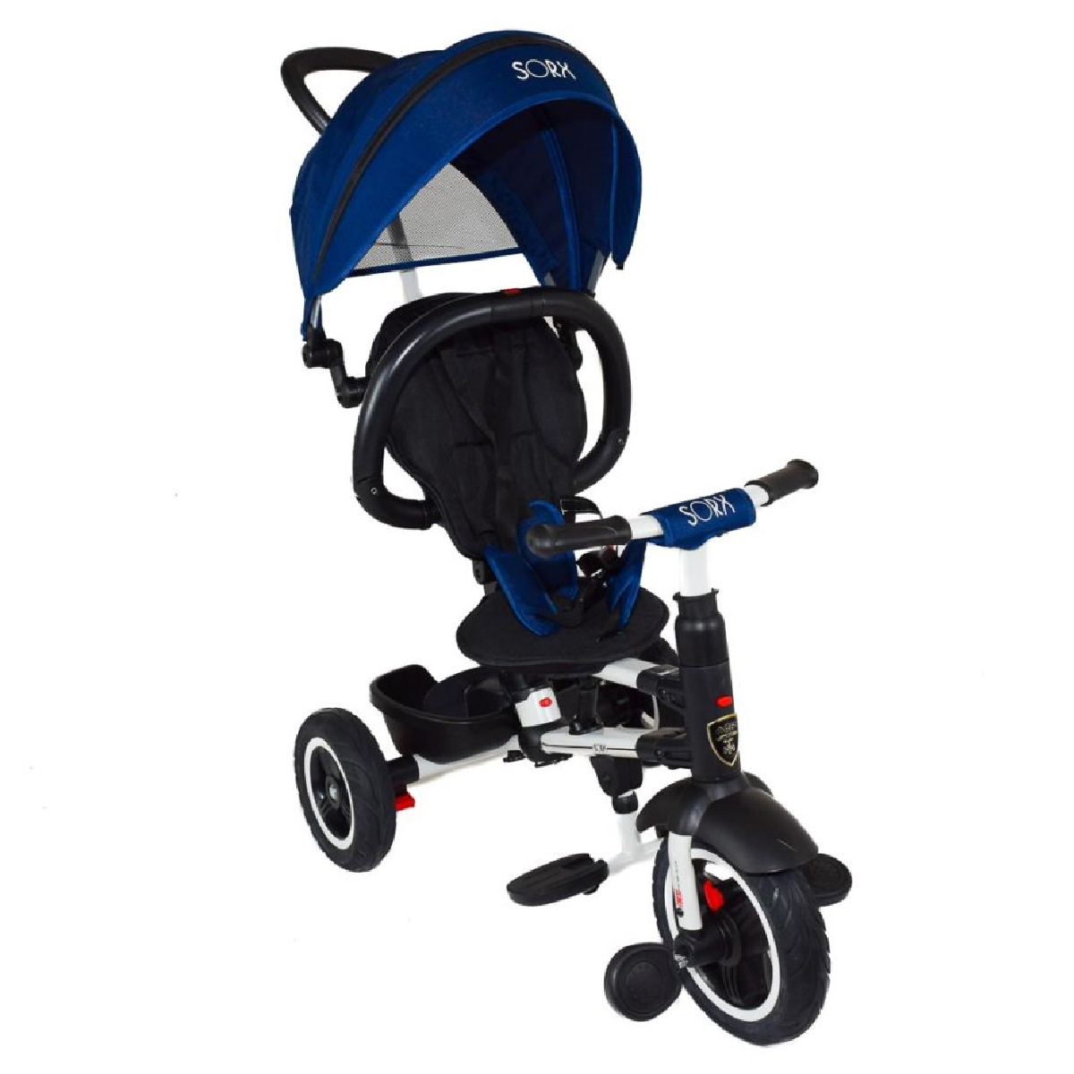 Triciclo de Lujo Sorx Plegable S380-5 Azul Marino
