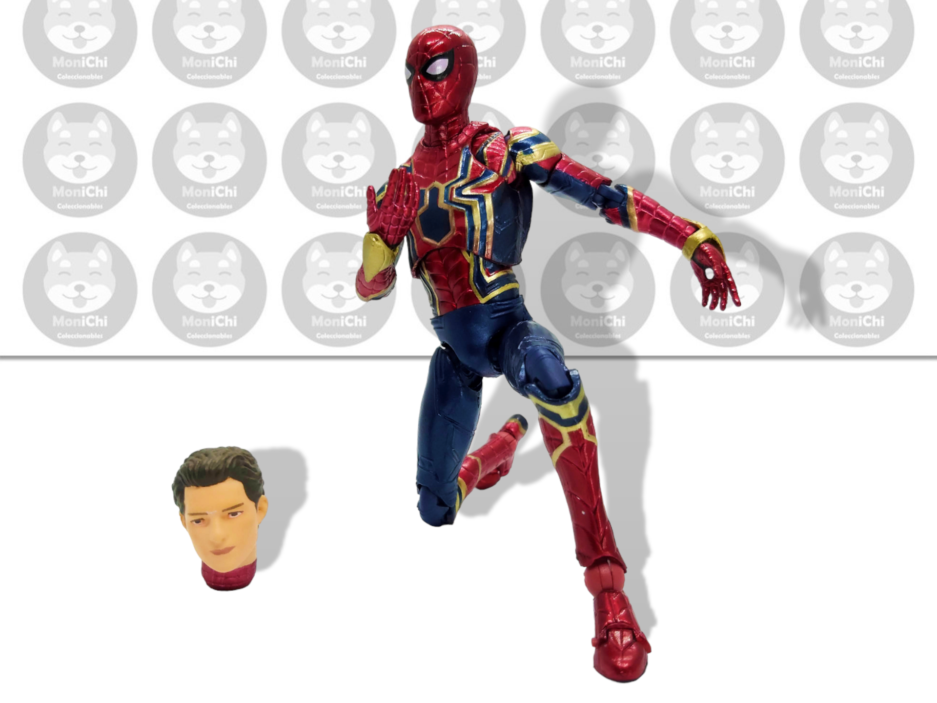 Iron Spider Avengers Infinity War 081 Spiderman Mafex Figura