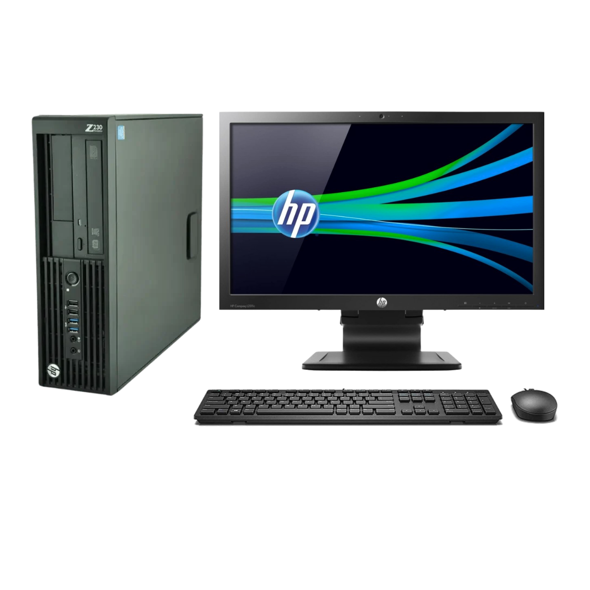 HP Z230 WORKSTATION CORE I5 4TA SFF 8 RAM/240 SSD/MONITOR DE 22 ...
