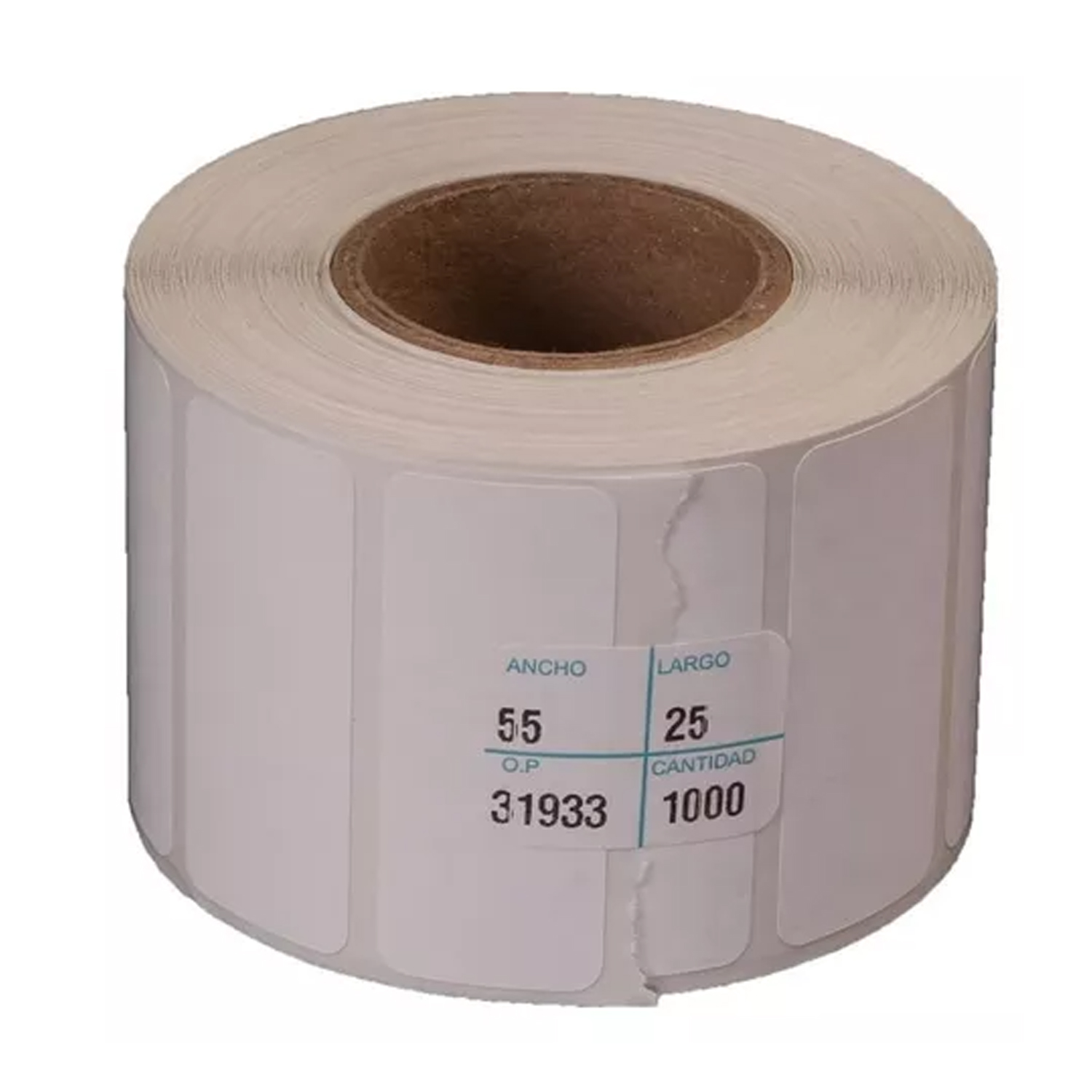 ETIQUETA TD 55 X 25 C/1000 BLANCA