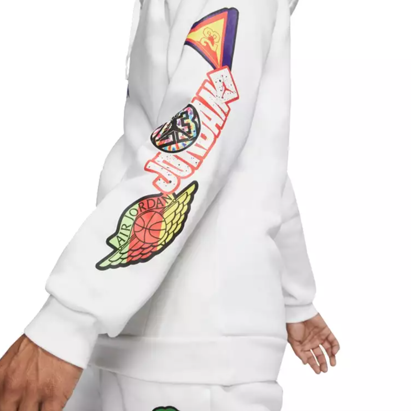 Jordan Sticker White