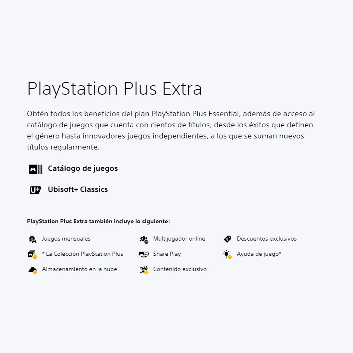 PlayStation Plus Extra 12 Meses - Leer Descripcion