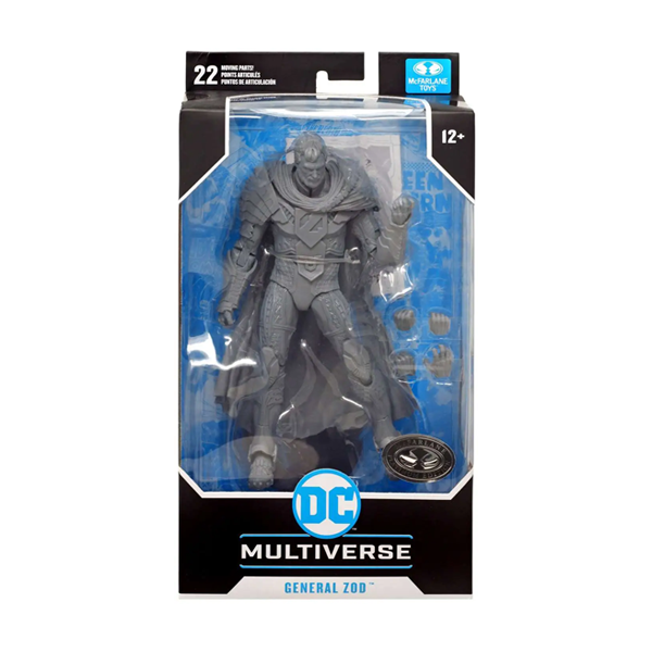 McFarlane Toys Dc Multiverse General Zod Dc Rebirth Platinum Edition
