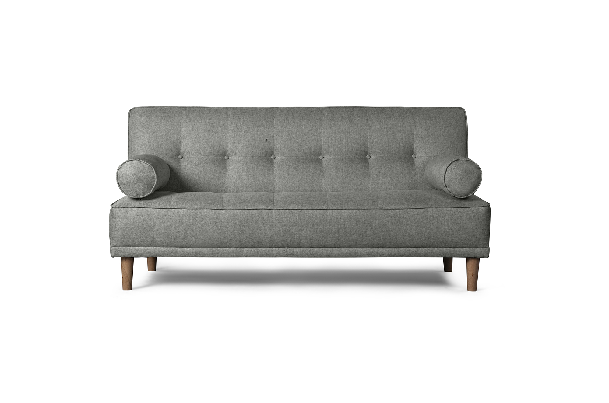 Sofá Cama Makora Rolandi Gris Claro con Tecnología Beehive AirFlex Foam
