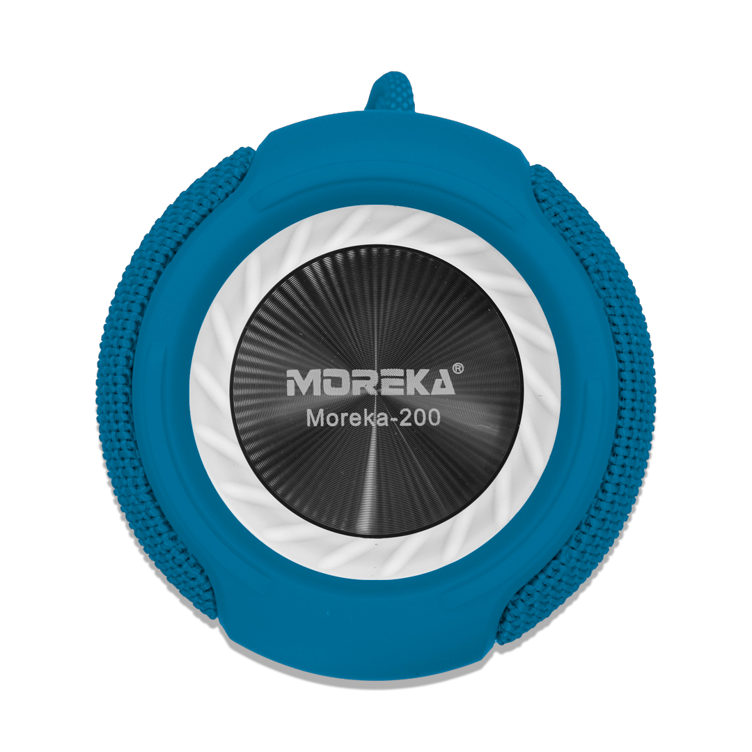 Bocina bluetooth marca MOREKA-M200 resistente al agua